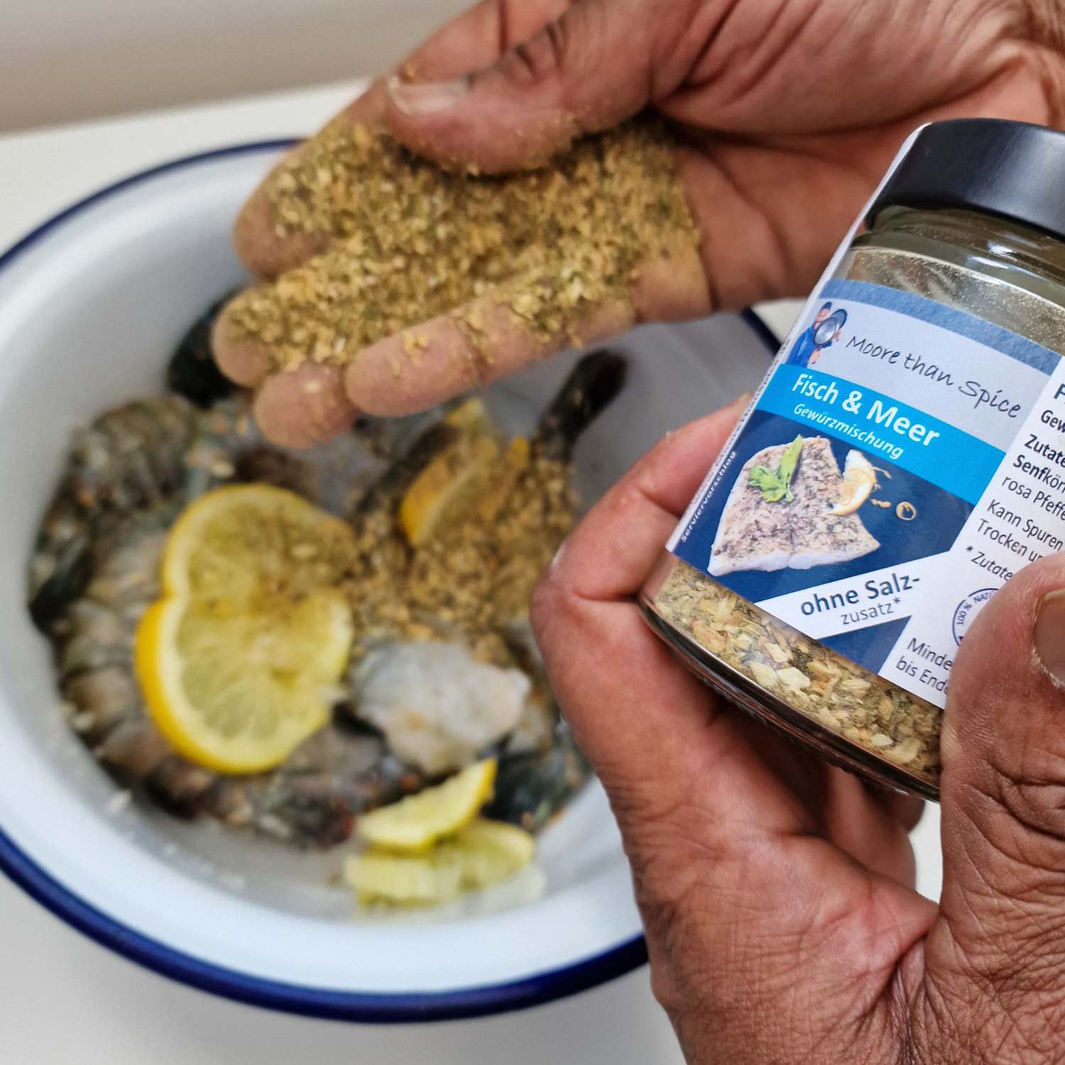Fisch & Meer ist ein Gewürz ohne Salzzusatz für Fisch & Meeresfrüchte ...